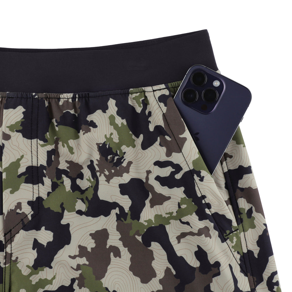 The Threshold - 7" Training Short with Compression.