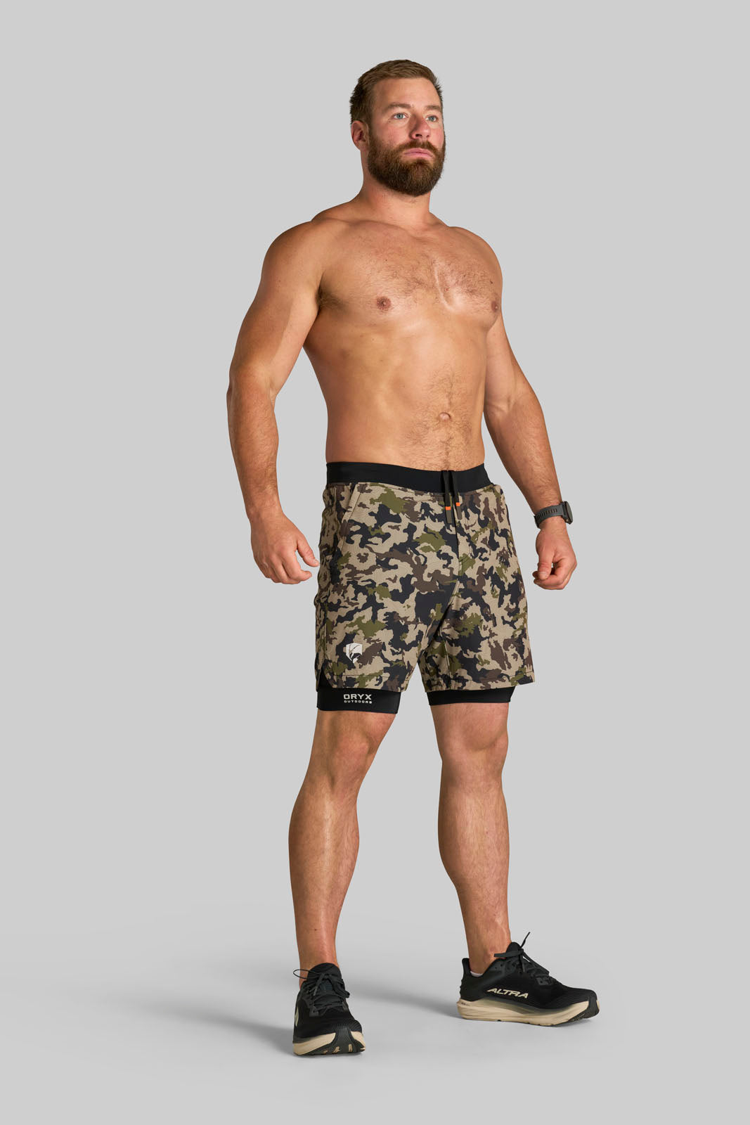 The Threshold - 7" Training Short with Compression.