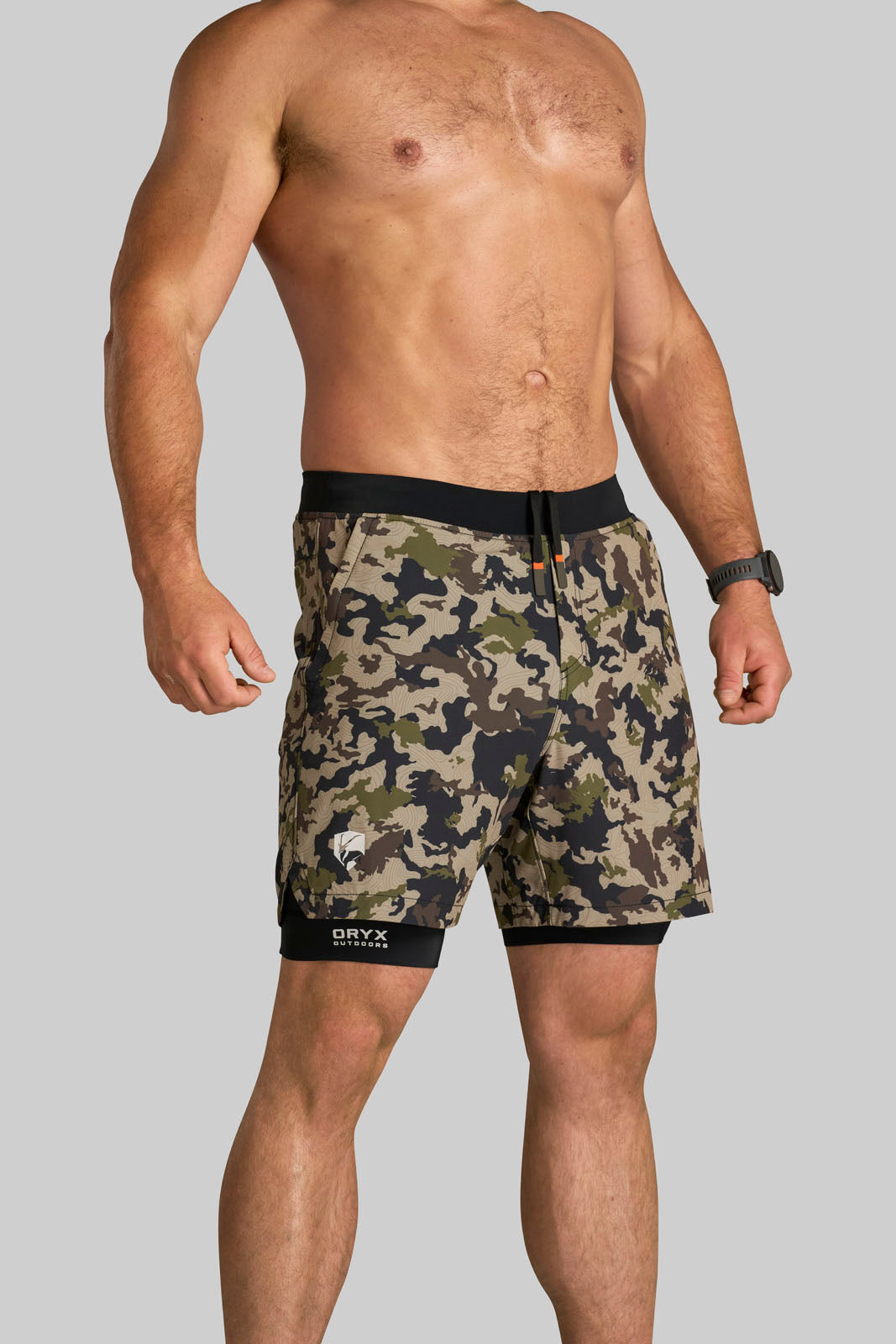 The Threshold - 7" Training Short with Compression.